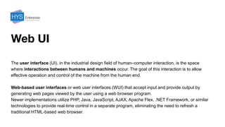 Dmitriy Mustafin (HYS Enterprise) "Web UI for Back-end developer." | PDF