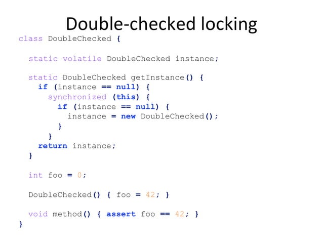Java Memory Model - memory in the eyes of a multithreading application ...