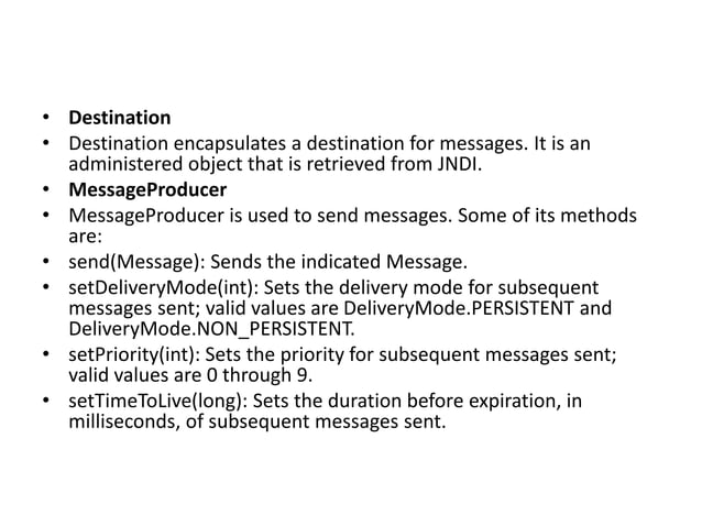 Java Message Service | PPT