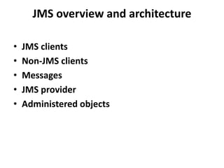 Java Message Service | PPT