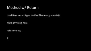 JAVA METHOD AND FUNCTION DIVIDE AND SHORT.pptx