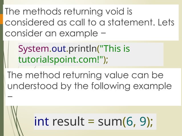 Java Method Presentation - Java Programming NC III.pptx