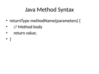 understanding of Java_Methods_Quipoin.pptx