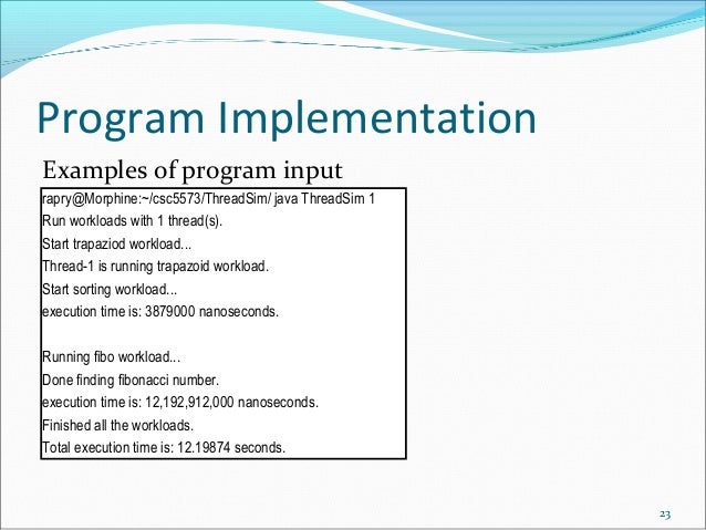 Java multi thread programming on cmp system