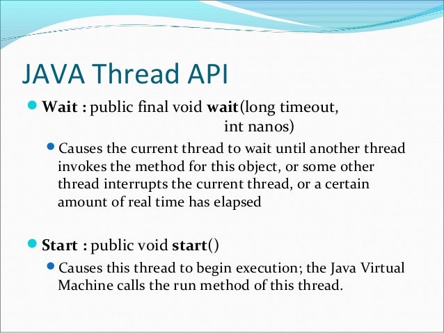 Java multi thread programming on cmp system