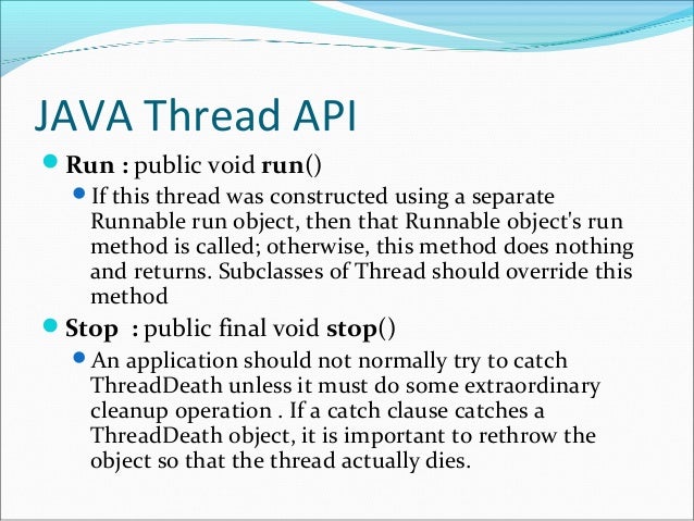 Java multi thread programming on cmp system