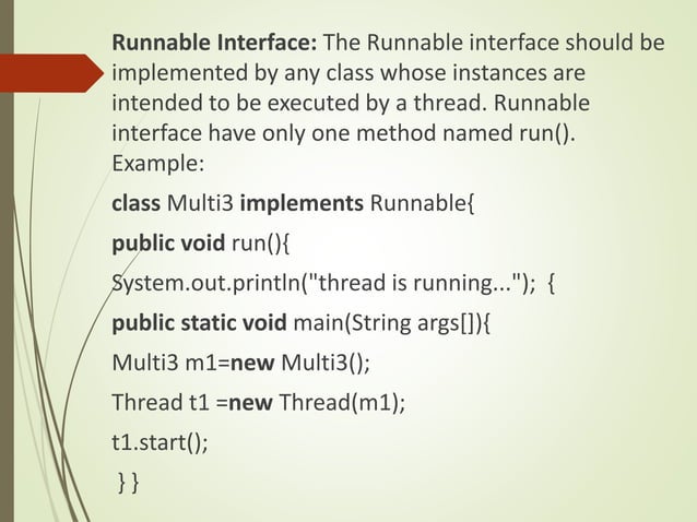 Multithreading In Java Pptx Programming Languages Computing
