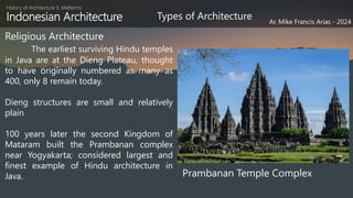 Javanese Architecture History of Architecture | PDF