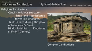 Javanese Architecture History of Architecture | PDF