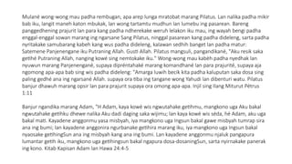 Javanese (Basa Jawa) - The Precious Blood of Jesus Christ - Getih ...