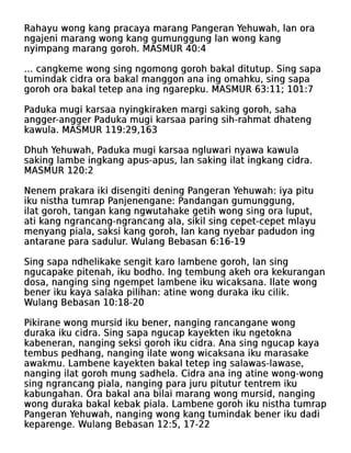 Javanese Honesty Tract.pdf | Christianity | Religion & Spirituality