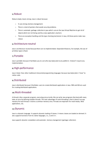 Java notes | All Basics | | PDF