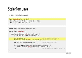 Javantura v2 - All Together Now - making Groovy and Scala sing together ...