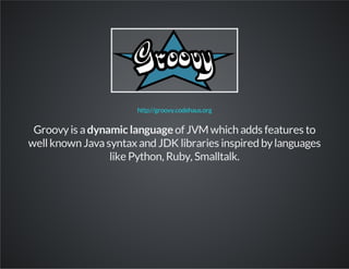 Javantura v2 - Making Java web-apps Groovy - Franjo Žilić | PPT
