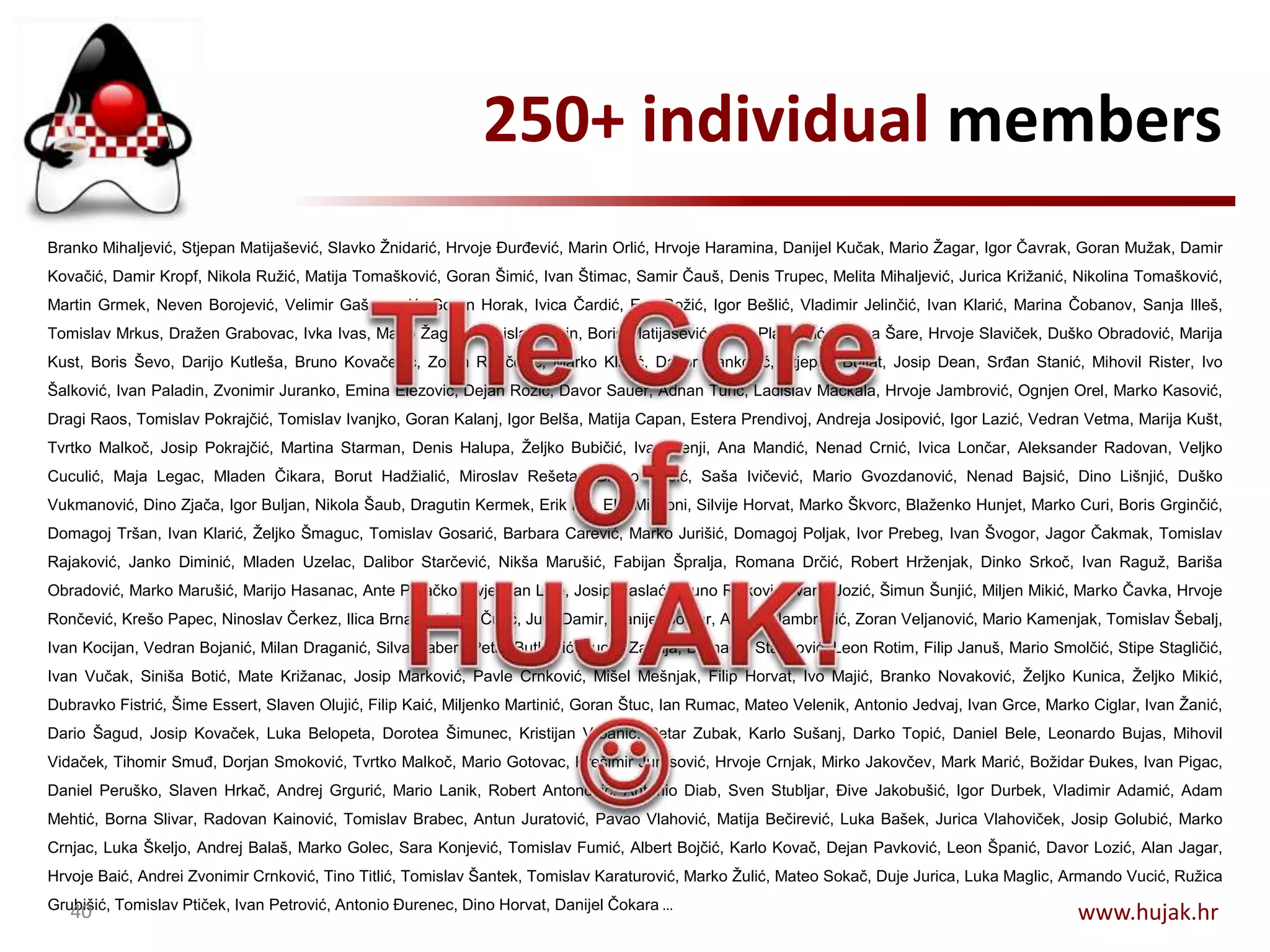 Javantura v3 - The story of Java & HUJAK | PPTX