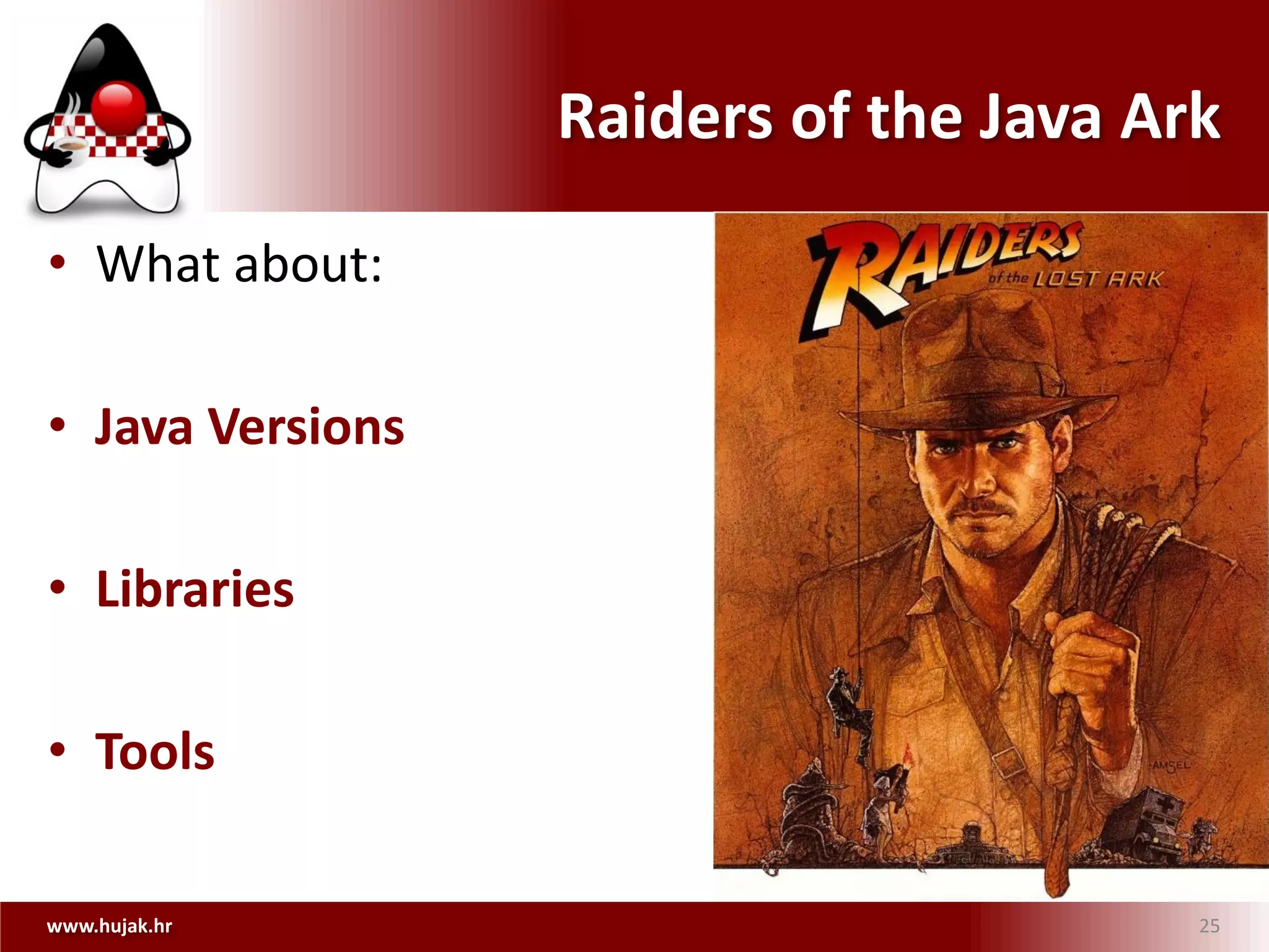 Javantura v4 - CroDuke Indy and the Kingdom of Java Skills - Branko ...