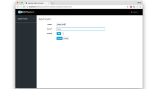 Javantura v4 - Keycloak – instant login for your app - Marko Štrukelj | PDF