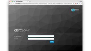 Javantura v4 - Keycloak – instant login for your app - Marko Štrukelj | PDF