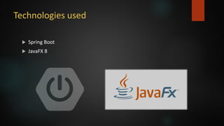 Javantura v4 - Spring Boot and JavaFX - can they play together - Josip Kovaček | PPT | Free Download