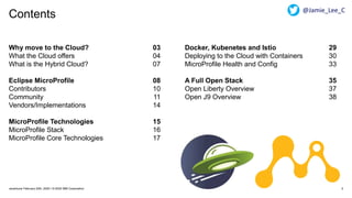 Hands-on cloud-native Java with MicroProfile, Kubernetes and Istio at ...