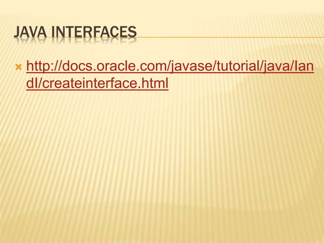 Java ocjp level_2 | PPTX