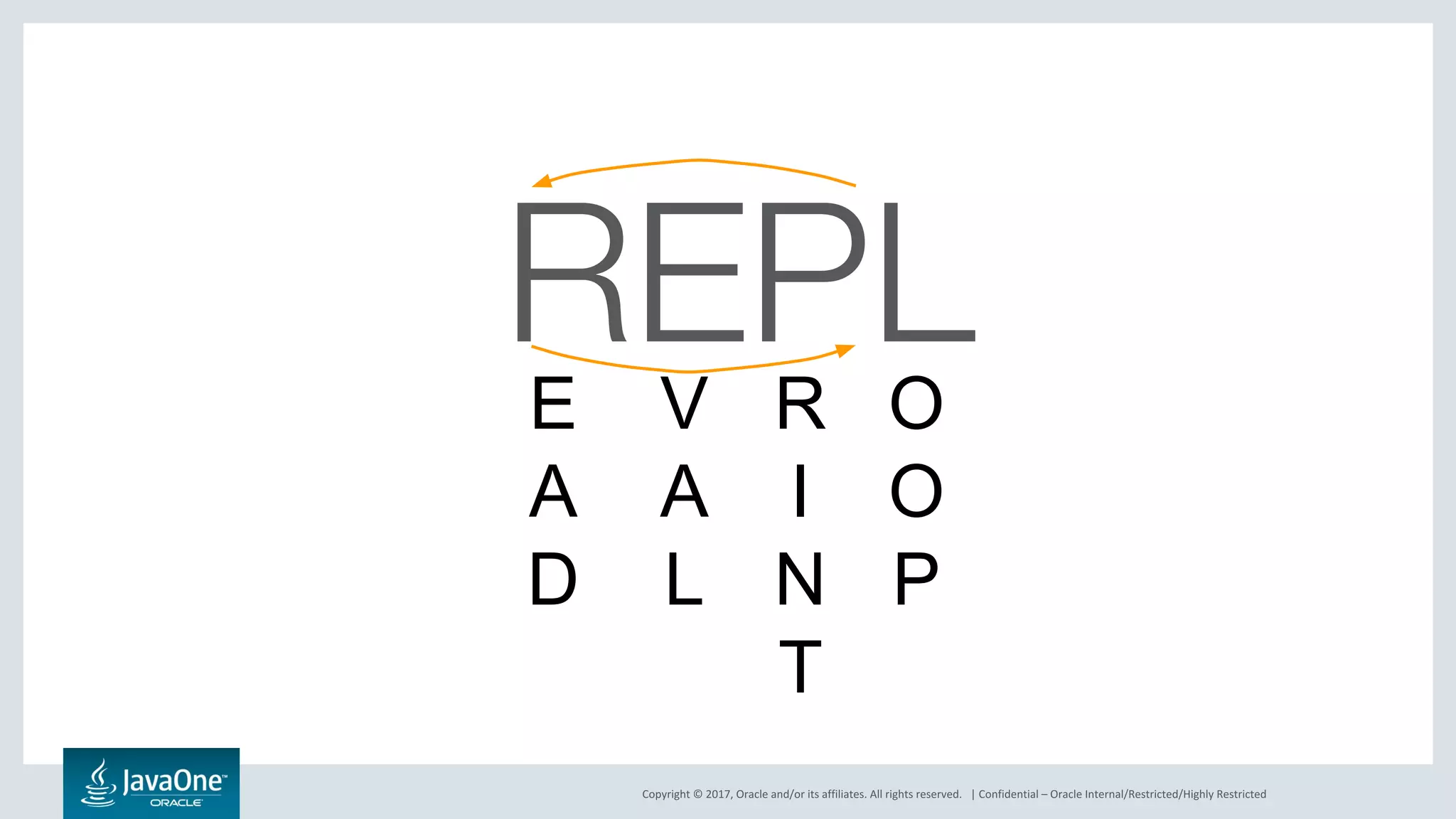 JavaOne 2017 | JShell: The Ultimate Missing Tool | PPT