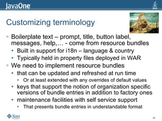 Castle in the Clouds: SaaS Enabling JavaServer™ Faces Applications (JavaOne 2009) | PPT | Cloud ...