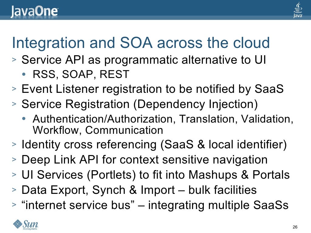 Castle in the Clouds: SaaS Enabling JavaServer™ Faces Applications (JavaOne 2009) | PPT
