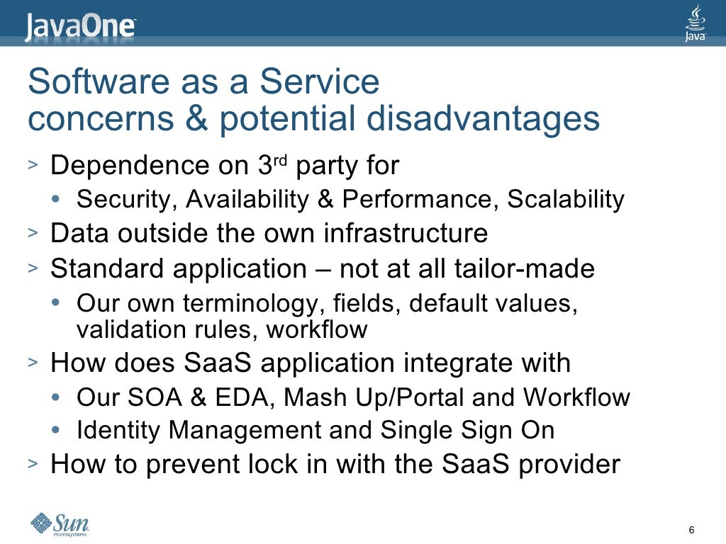 Castle in the Clouds: SaaS Enabling JavaServer™ Faces Applications (JavaOne 2009) | PPT