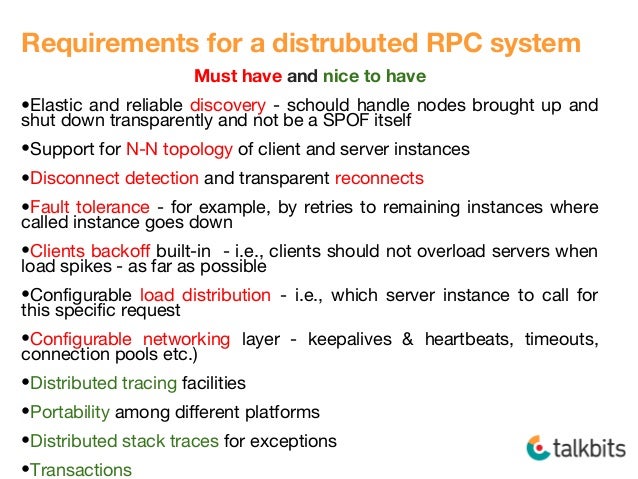 Distributed And Highly Available Server Applications In Java And Scala