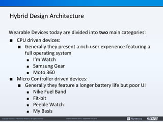 Using Java on Wearable Devices featuring an Hybrid Architecture. | PPT