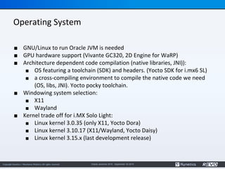 Using Java on Wearable Devices featuring an Hybrid Architecture. | PPT