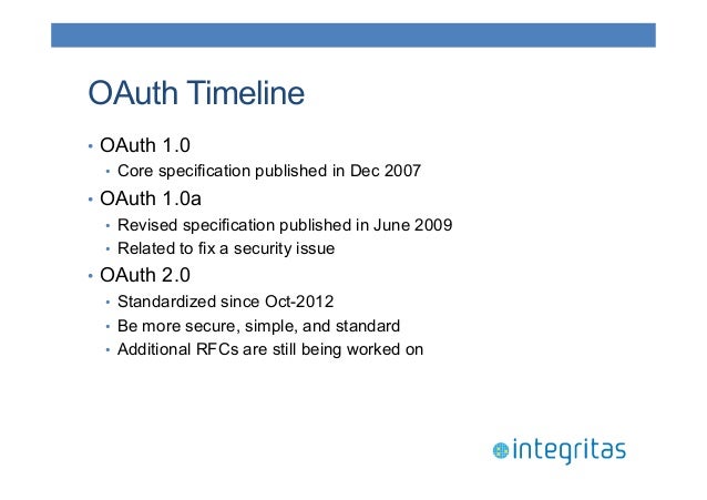 Javaone 2014 Securing Restful Resources With Oauth2