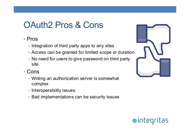 Javaone 2014 Securing Restful Resources With Oauth2
