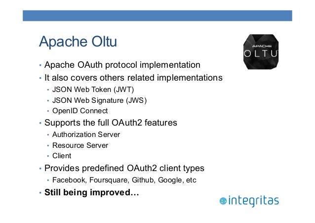 Javaone 2014 Securing Restful Resources With Oauth2