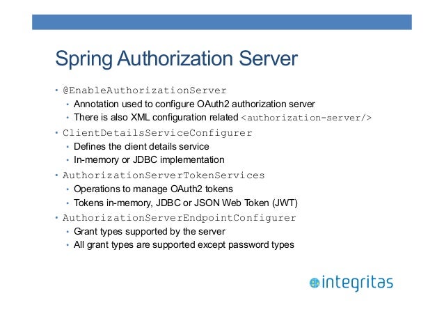 Javaone 2014 Securing Restful Resources With Oauth2