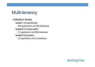 JavaOne 2014 - Supporting Multi-tenancy Applications with Java EE | PDF | Databases | Computer ...