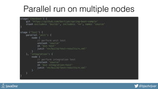 JavaOne 2016 - Pipeline as code | PPT