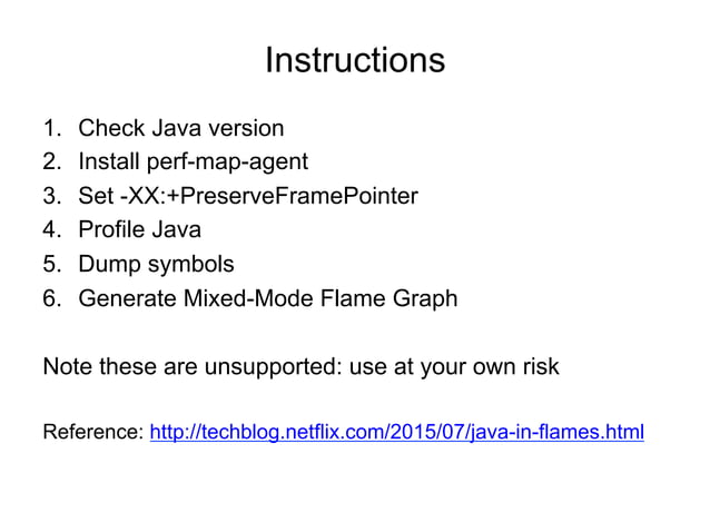 Java Performance Analysis on Linux with Flame Graphs | PPT