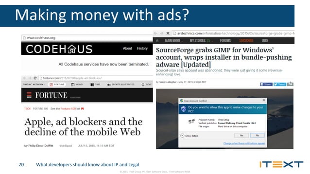IANAL: what developers should know about IP and Legal | PDF
