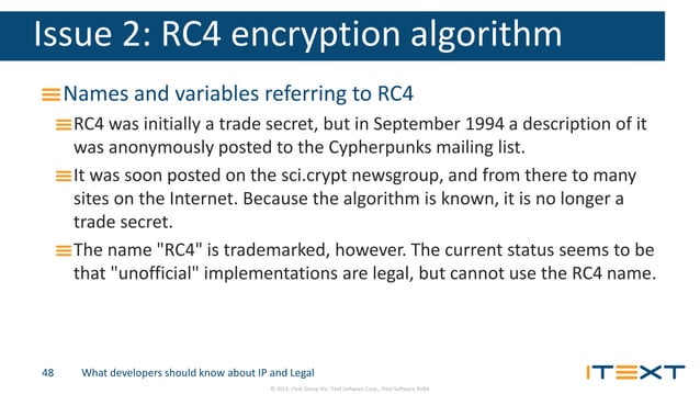 IANAL: what developers should know about IP and Legal | PDF