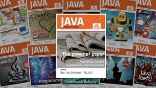 JavaOne Ignite 2015 - The power of paper | PPT