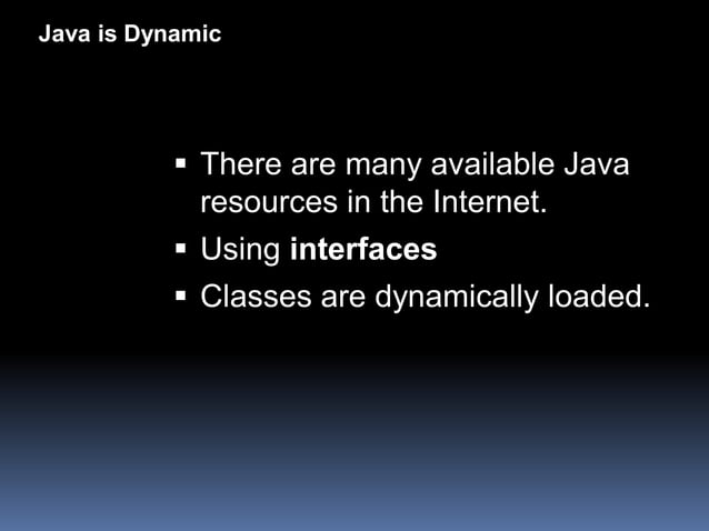 Java Object Oriented Programming Oop Ppt 0801