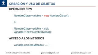 JAVA ORIENTADO A OBJETOS - CLASES Y OBJETOS | PDF