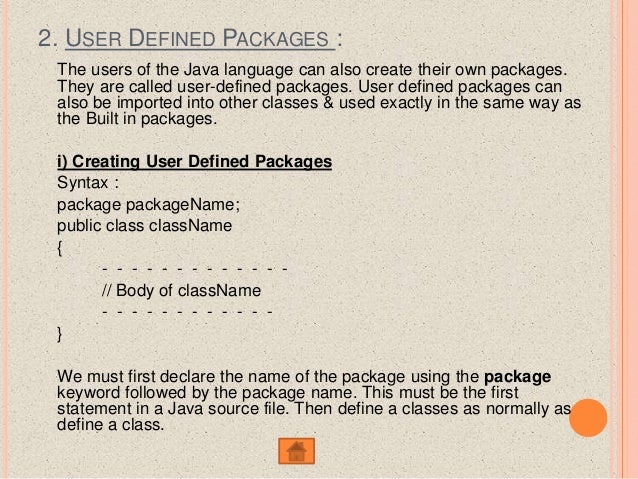 Java Package