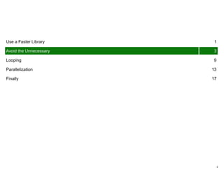 Java Performance Tweaks | PPT