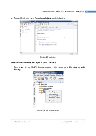 Java persistence api | PDF
