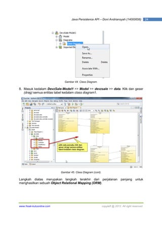 Java persistence api | PDF
