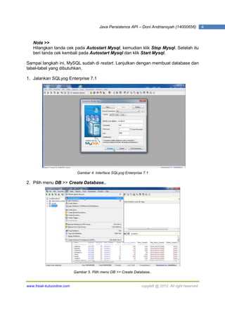 Java persistence api | PDF