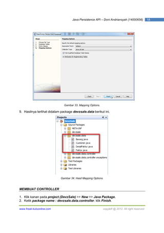 Java persistence api | PDF